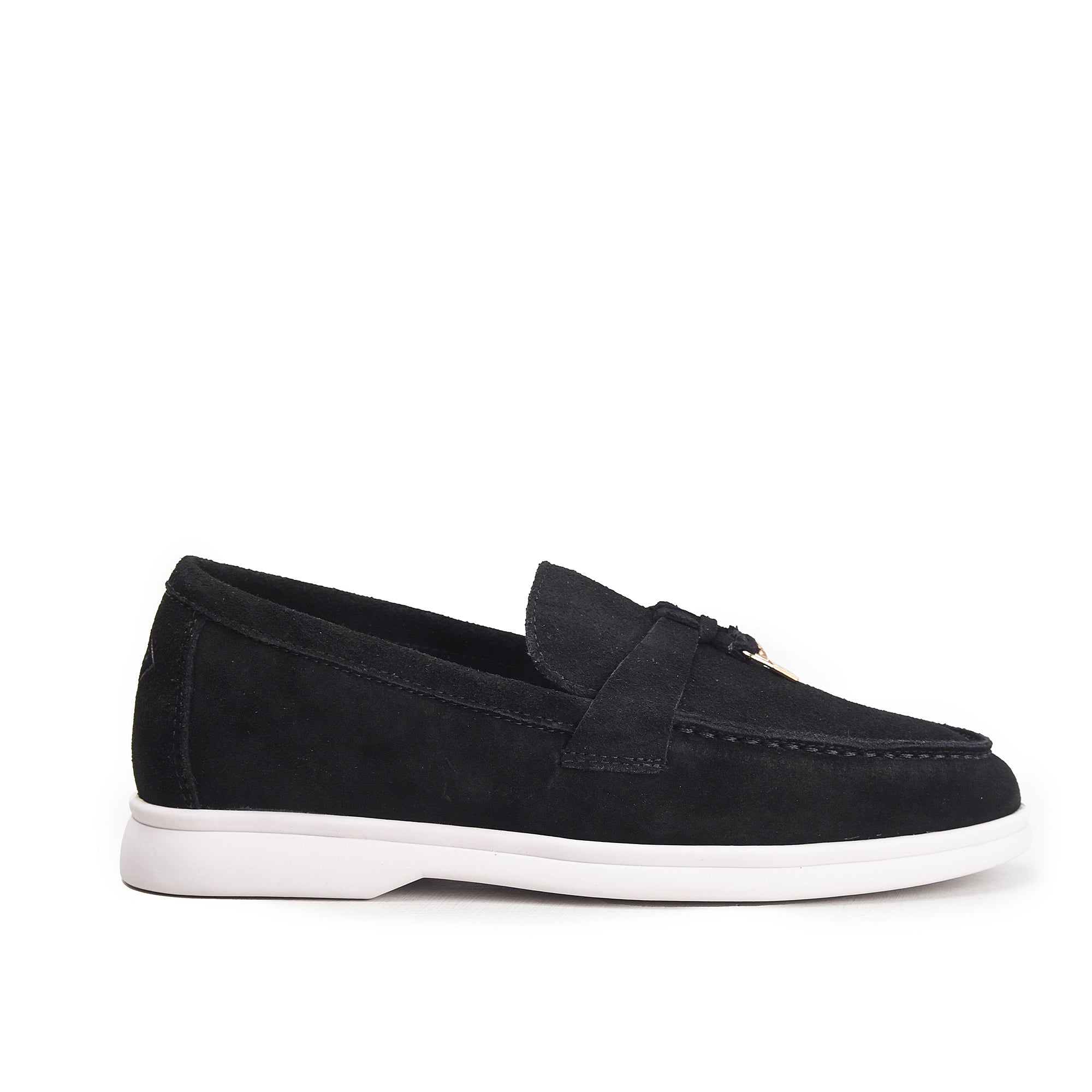 Classic Black Suede Loafers| 20044C-C – Dolcis - Women’s Shoes, Bags ...