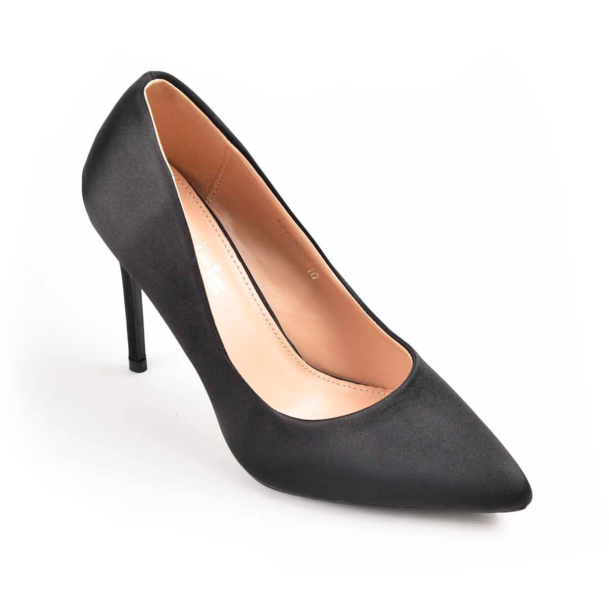 Classic Black Satin High Heel Pumps | 471M-C Dolcis – Dolcis - Women’s ...